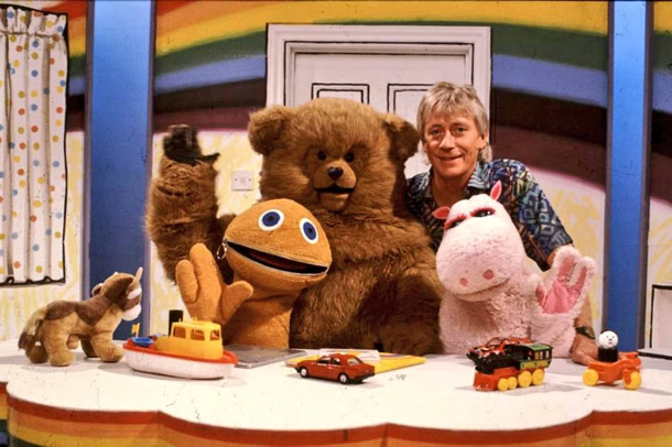 Geoffrey Hayes, star of TV's Rainbow, dies aged 76 - DVDfever.co.uk