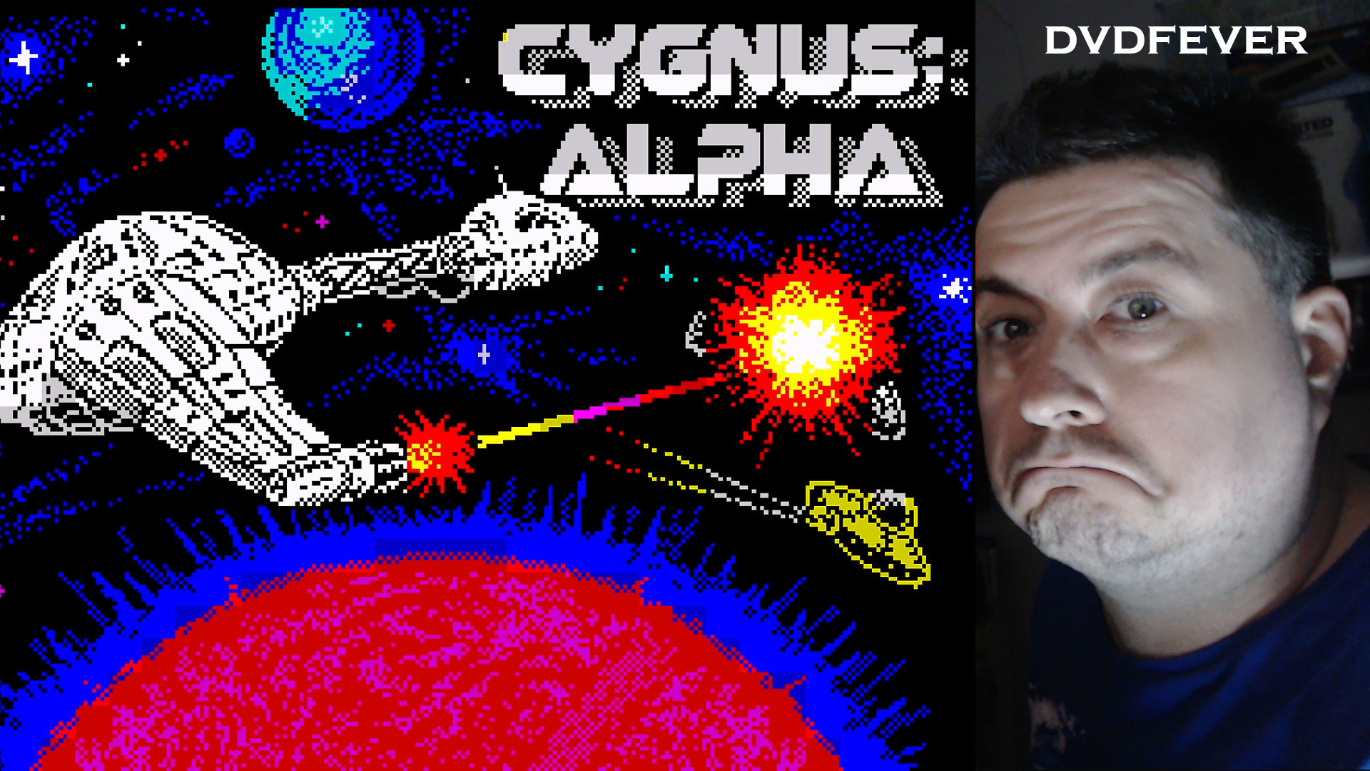 Cygnus Alpha on ZX Spectrum - Let's Play - 2020 Indie Game