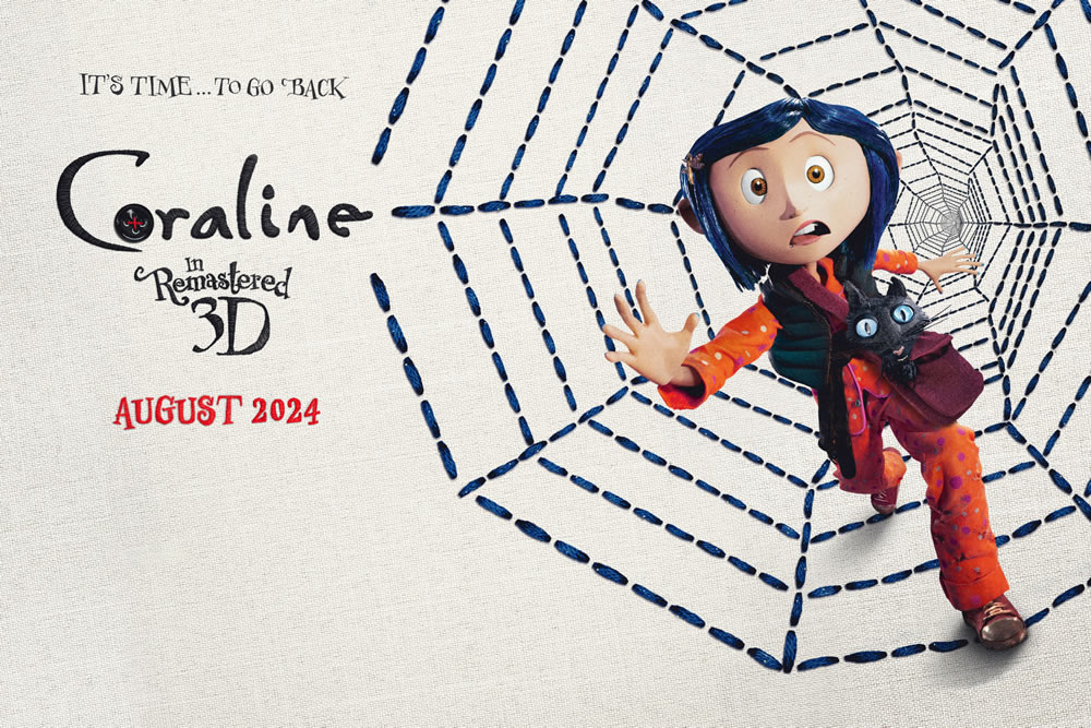 Coraline 3D Remastered 15th Anniversary - The DVDfever Cinema Review ...